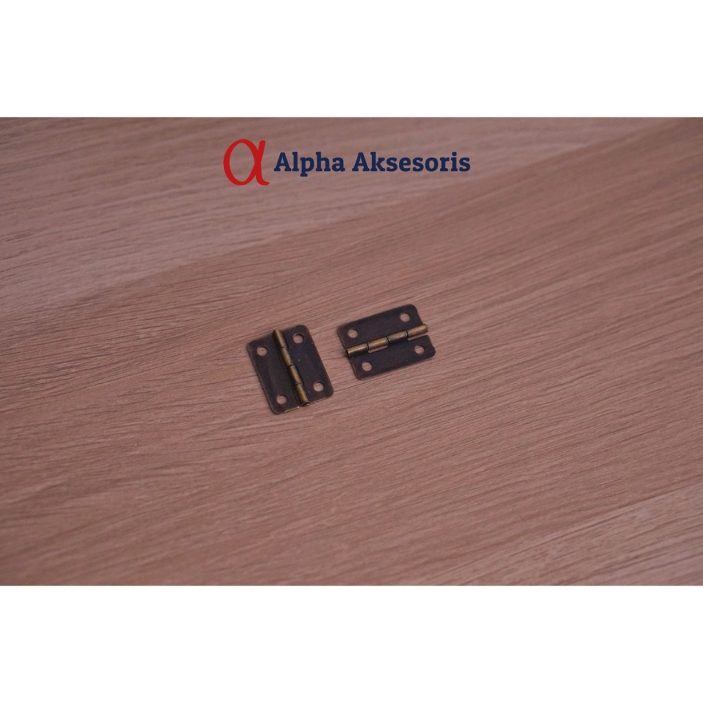 Jual Engsel 2.4cm per 10 pcs engsel untuk kerajinan, engsel kotak kayu ...