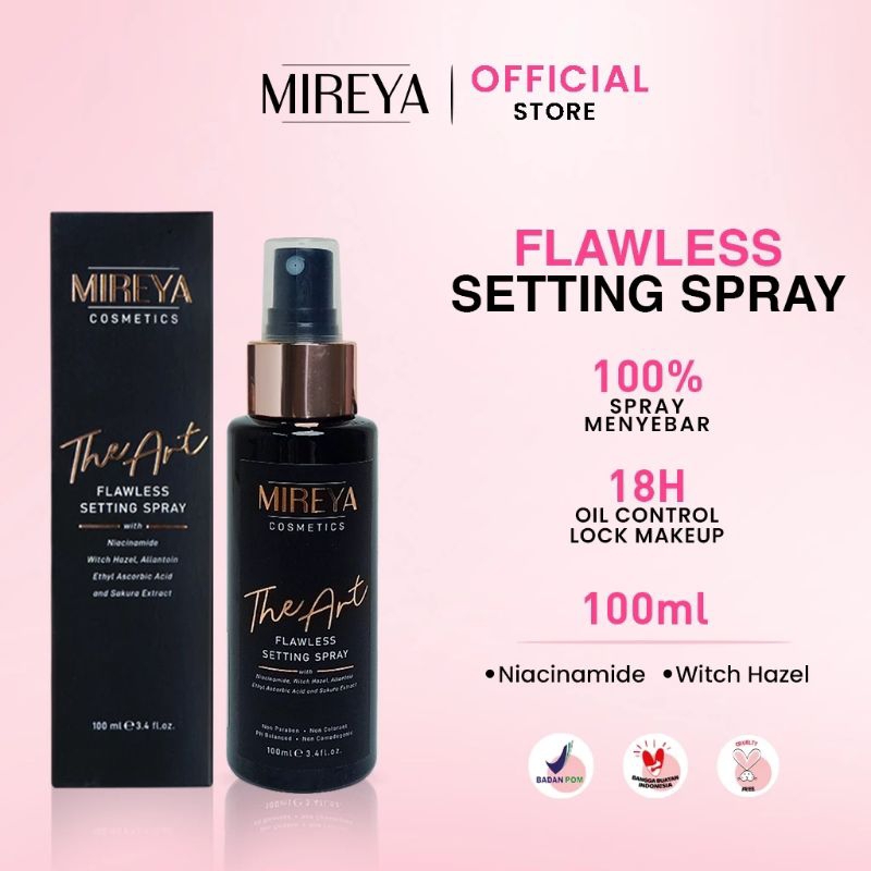 Jual [READY] Mireya The Art Flawless Setting Spray 100ml - Mireya ...