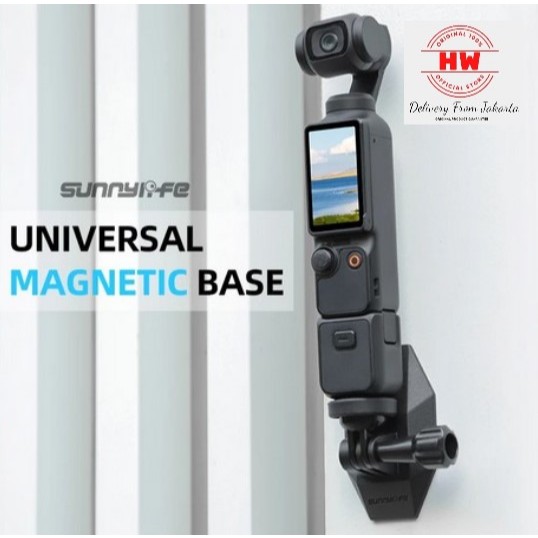 Jual Sunnylife Magnetic Base Camera Action 4 Mount Pocket 3 Insta360 GO ...