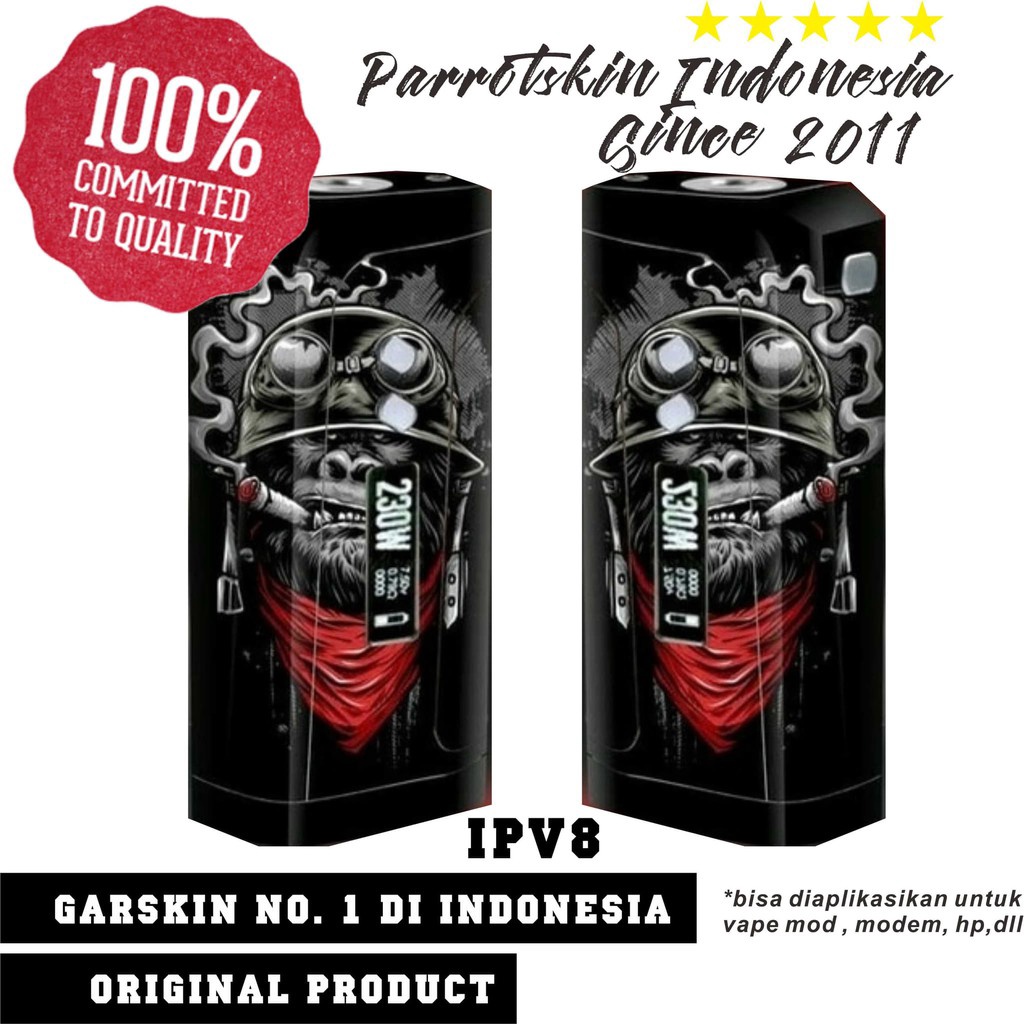 Jual PRODUCT TERPOPULER Garskin IPV 8 mod Monkey Soldier Edition bisa ...