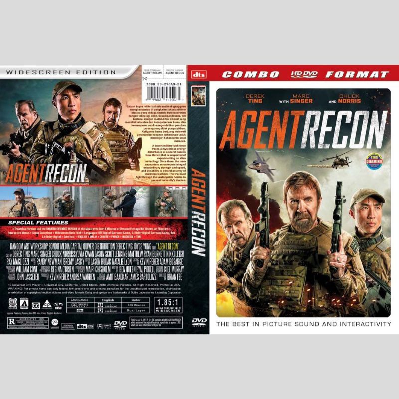 Jual Kaset Film AGENT RECON (2024) | Shopee Indonesia