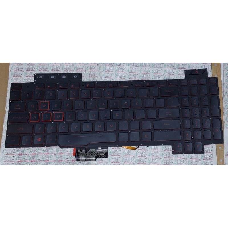 Jual keyboard Asus TUF Gaming FX504 FX504GD FX504GE FX504GM series ...