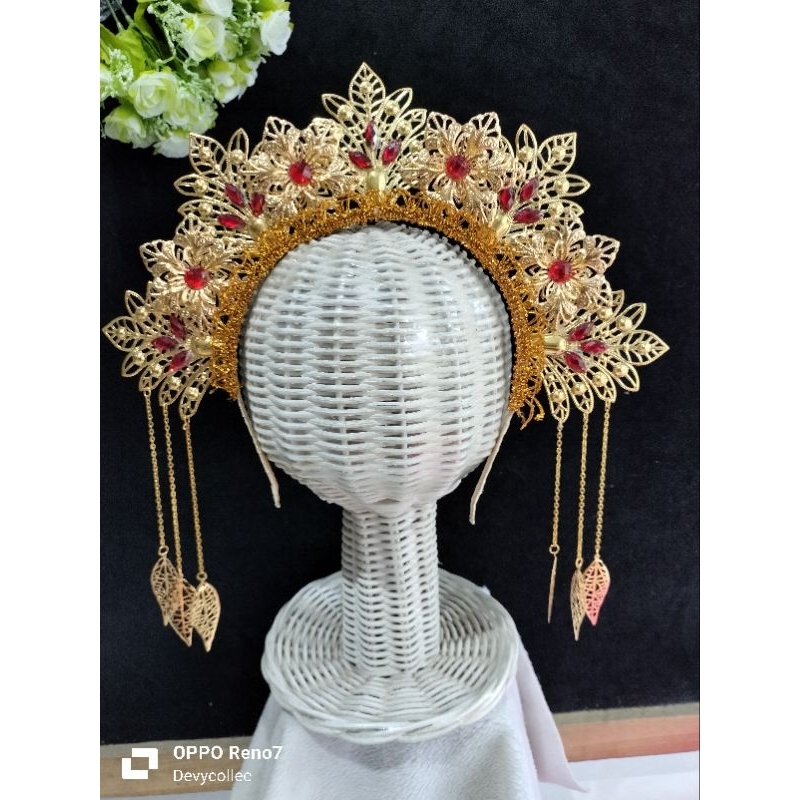 Jual Mahkota pengantin/mahkota adat/sunting melayu | Shopee Indonesia