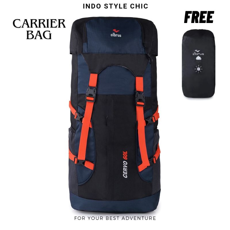Jual Tas Ransel Carrier Gunung kapasitas 60 liter Tas Carrier Camping Hiking Outdoor | Shopee ...