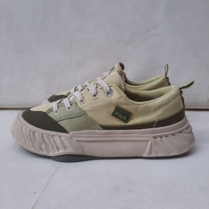 Jual FILA Canvas Low Avocado Green | Shopee Indonesia