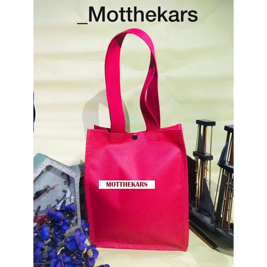 Jual TALI MERAH KANVAS Mini Wanita Pria Remaja Tote Bag Korean Style ...