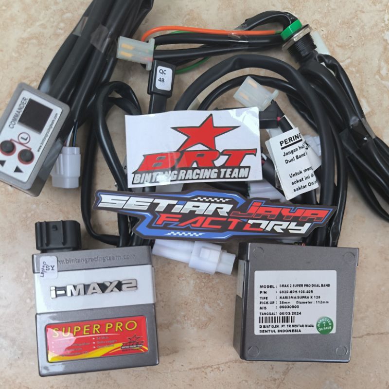 Jual CDI BRT IMAX 2 SUPER PRO 52STEP MIO OLD,MIO NEW,KLX 140, KLX 150, JUPITER Z 110cc, JUPITER ...