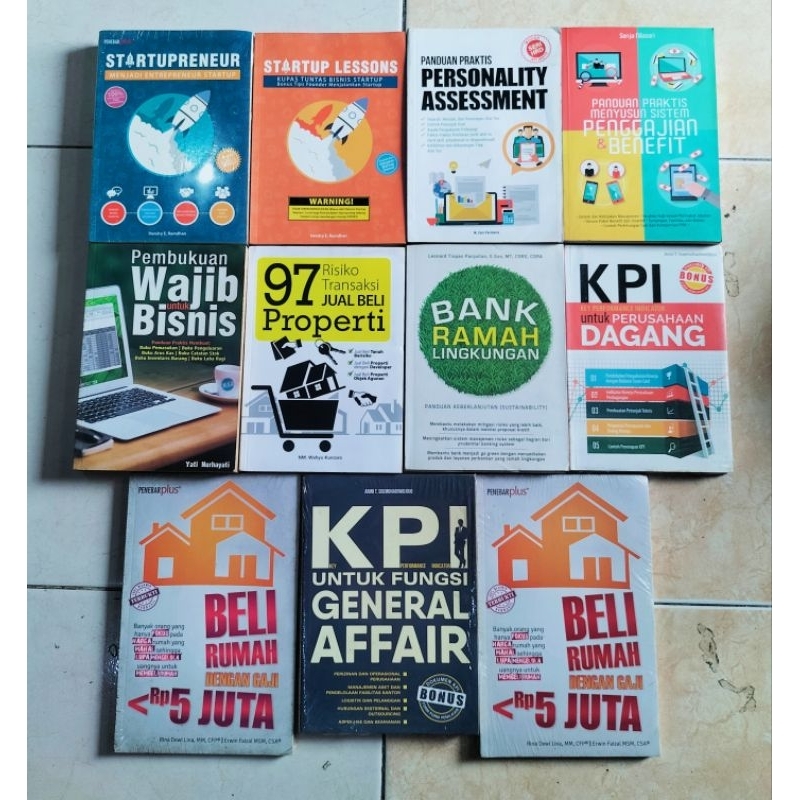 Jual Obral Buku MOTIVASI / PENGEMBANGAN DIRI / BUKU BISNIS / KPI DAGANG / KPI GENERAL AFFAIR ...