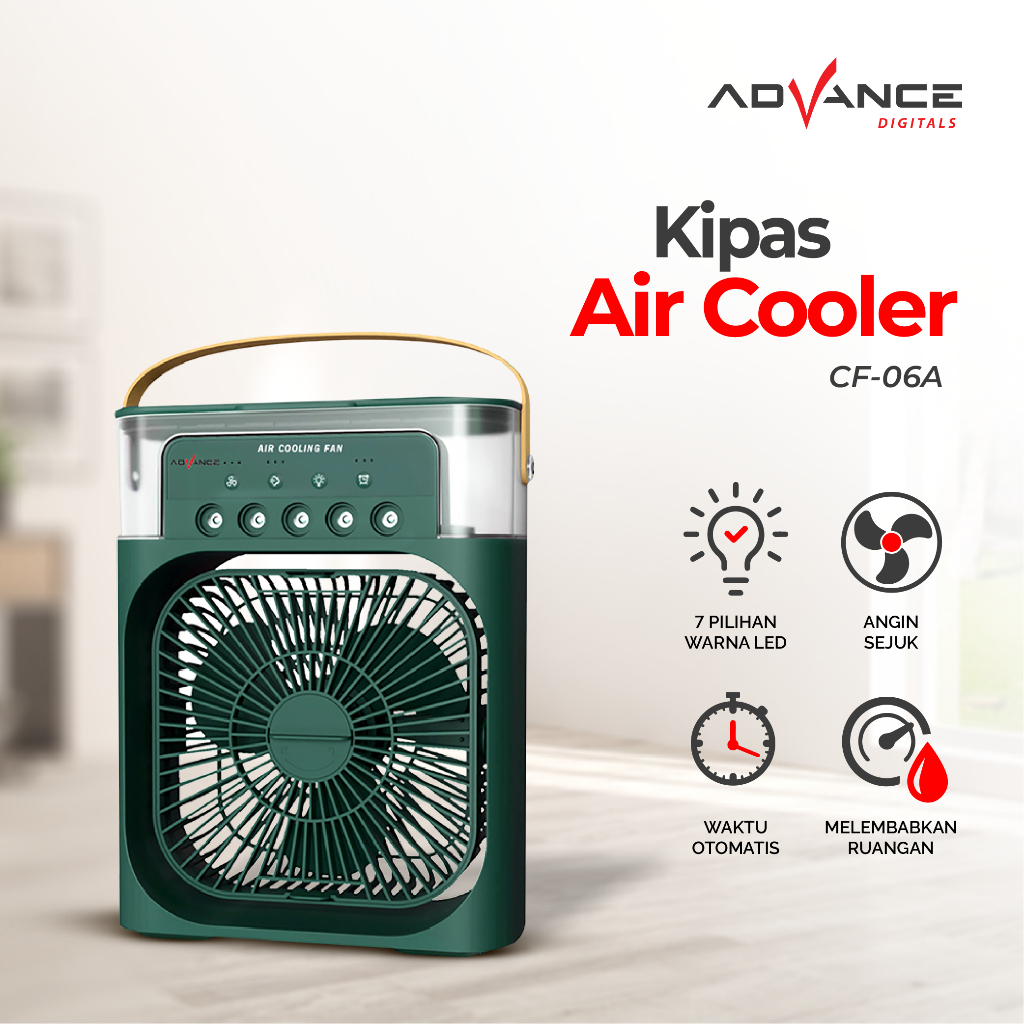 Jual Advance Kipas Coller Angin Uap CF-06A Air Cooling Fan USB 5Volt 2A ...