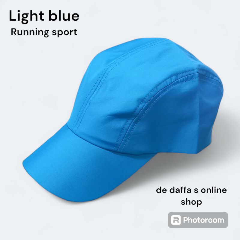 Jual COD TOPI OLAHRAGA PARASUT POLOS LARI TOPI SPORTY POLOS TOPI ANTI ...
