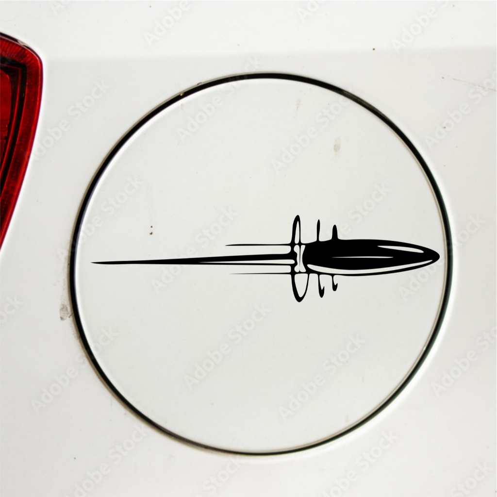 Jual CUTTING STICKER MOBIL PELURU STIKER TANGKI MOBIL KEREN MURAH ...