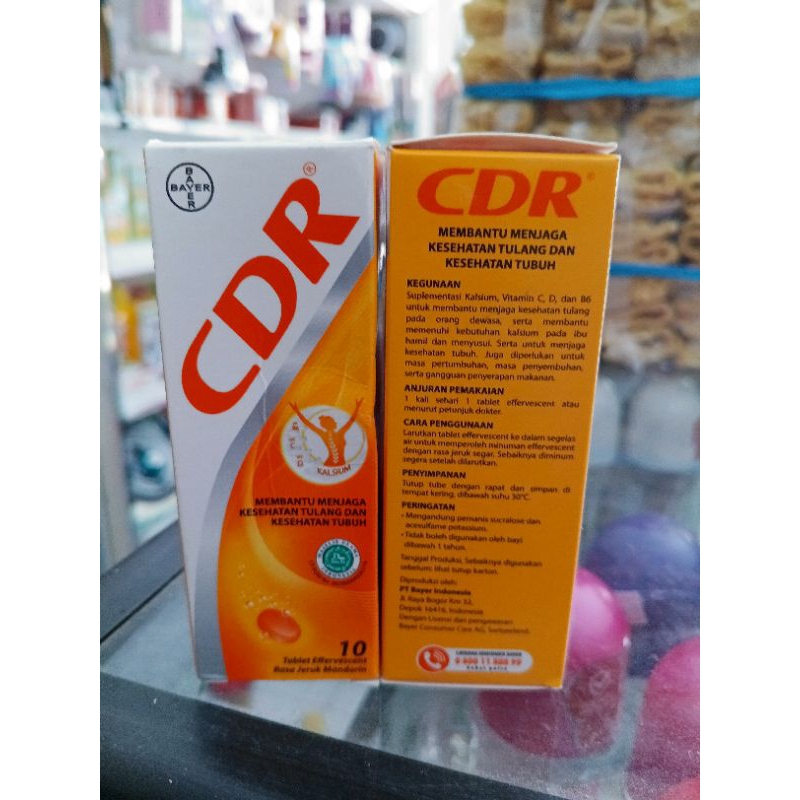 Jual CDR tablet effervescent isi 10 original | Shopee Indonesia