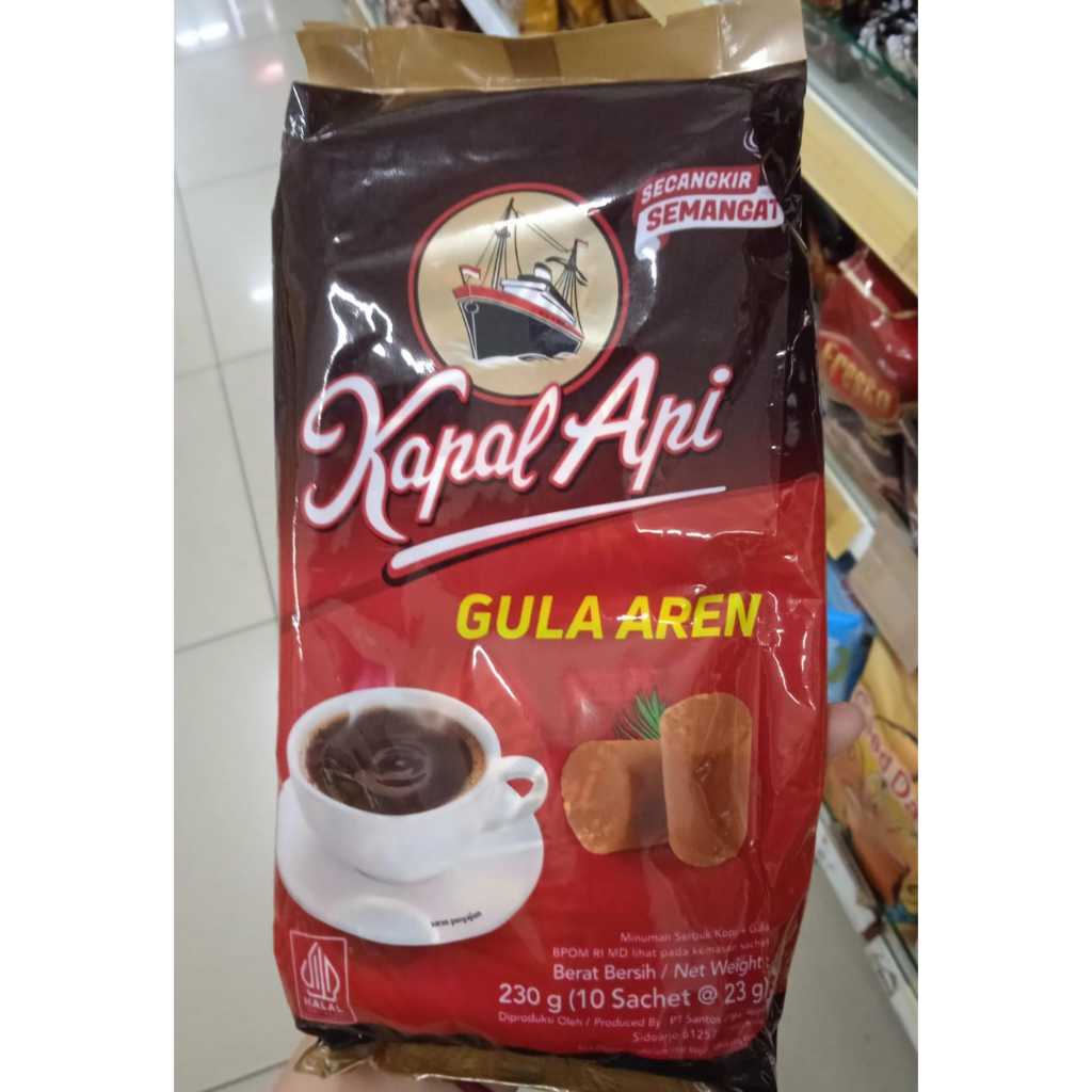 Jual KOPI KAPAL API GULA AREN 10S | Shopee Indonesia