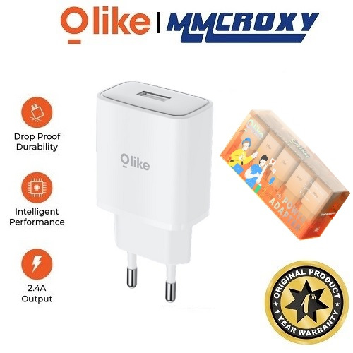 Jual Olike C109 Adapter Charger Fast Charging 2.4A Drop Proof ...