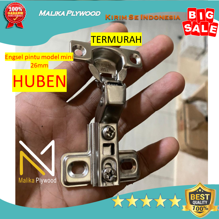 Jual Engsel Sendok Mini 26 mm isi (1 pcs) / Engsel Pintu Lemari Kecil ...
