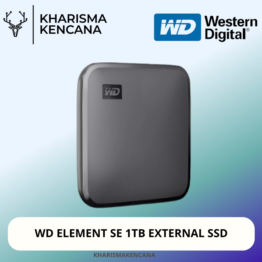 Jual WD ELEMENT SE 1TB EXTERNAL SSD | Shopee Indonesia