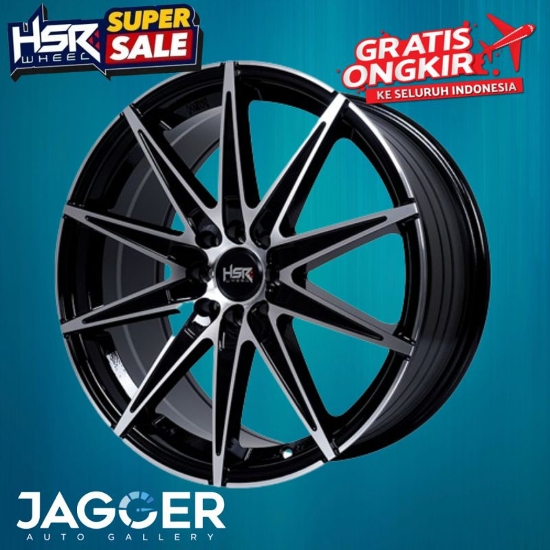 Jual Velg Sale HSR KCCX 2 R18 H8 4X100 4X114,3 Mobil Lancer Altis Honda ...