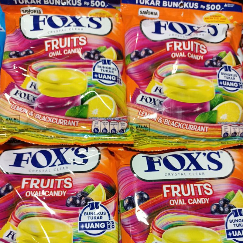 Jual Permen Fox's Fruits Bks@125g | Shopee Indonesia