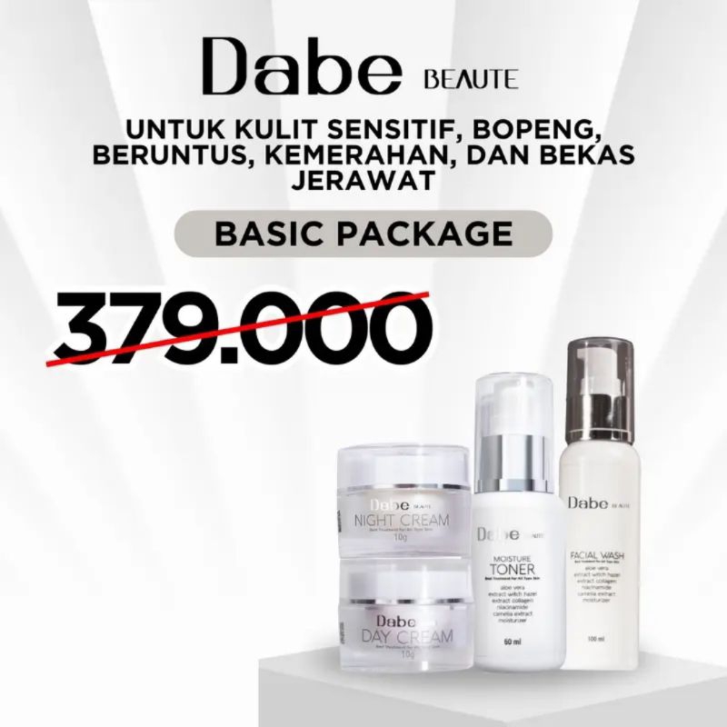 Jual Dabe Beaute - Basic Package | Shopee Indonesia