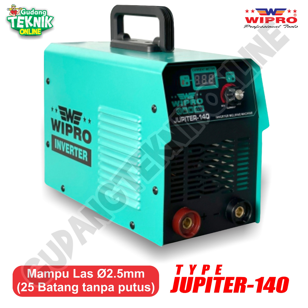 Jual Travo Las Inverter WIPRO JUPITER-140 / Mesin Las 140A DC IGBT 1 ...