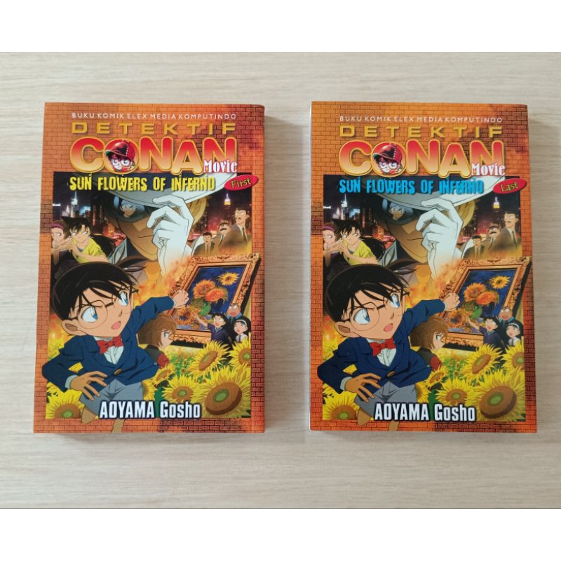 Jual Komik Bekas - Detective Conan Movie Sun Flowers Of Inferno (full set), Volume 1-2, berwarna ...