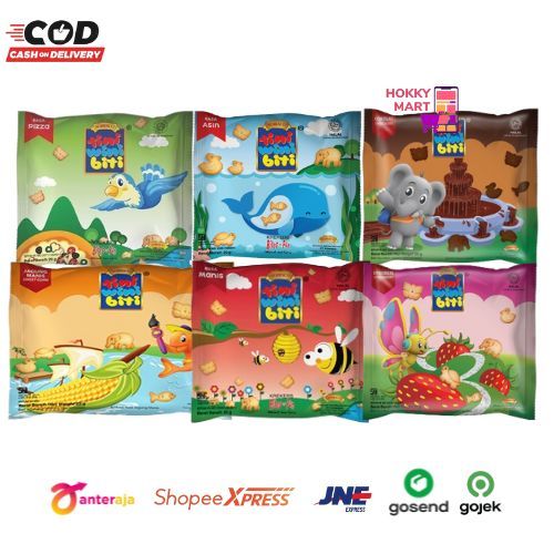 Jual [ HOKKY ] Tini Wini Biti Renceng isi 10 18gr Coklat Strawberry ...