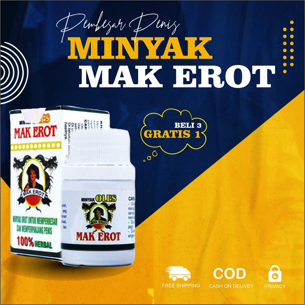 Jual Minyak oles mak erot pembesar & pemanjang alat vital dijamin manjur | Shopee Indonesia