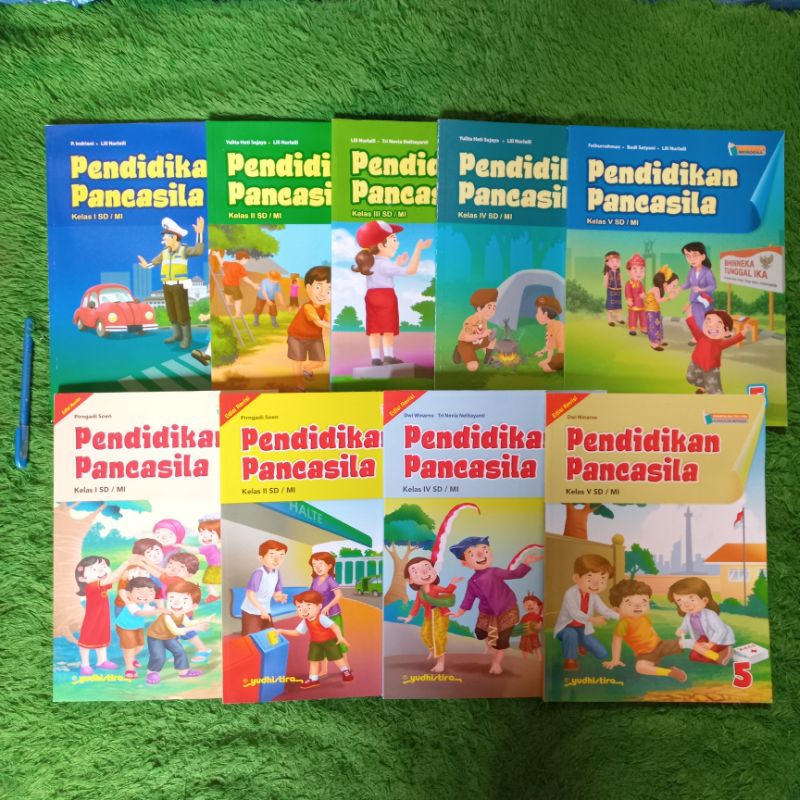 Jual ORIGINAL BUKU PKN PENDIDIKAN PANCASILA EDISI REVISI KELAS 1 2 3 4 5 6 SD/MI KURIKULUM ...