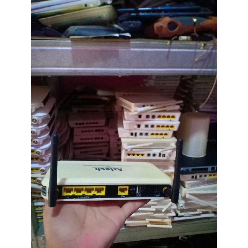 Jual Router Aztech HW550-3G Acess point Wan pppoe acess | Shopee Indonesia