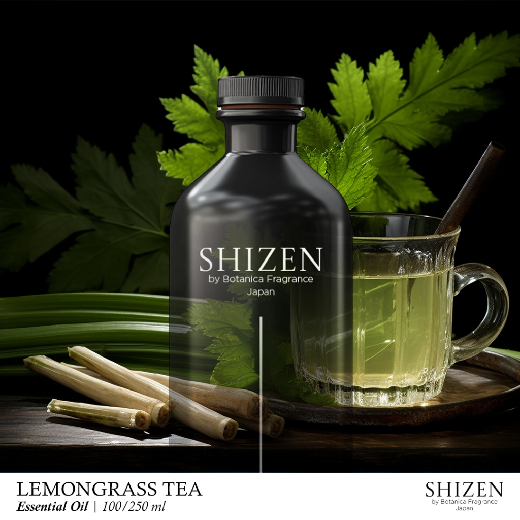 Jual Lemongrass Tea Fragrance Oil Shizen Refill | Isi Ulang Fragrance ...