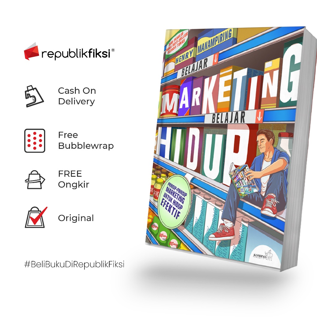Jual Buku Belajar Marketing, Belajar Hidup - Henry Manampiring - Kompas | Shopee Indonesia