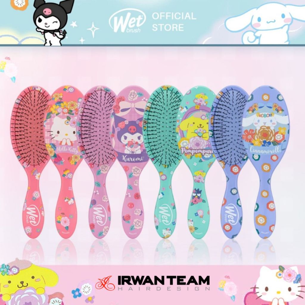 Jual The Wet Brush Hello Kitty & Friends - Sisir Anti Kusut | Shopee ...