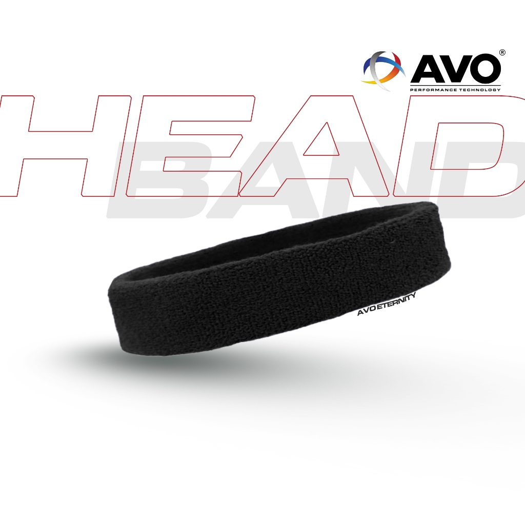 Jual headband support/ikat kepala olahraga/headband support AVO ...