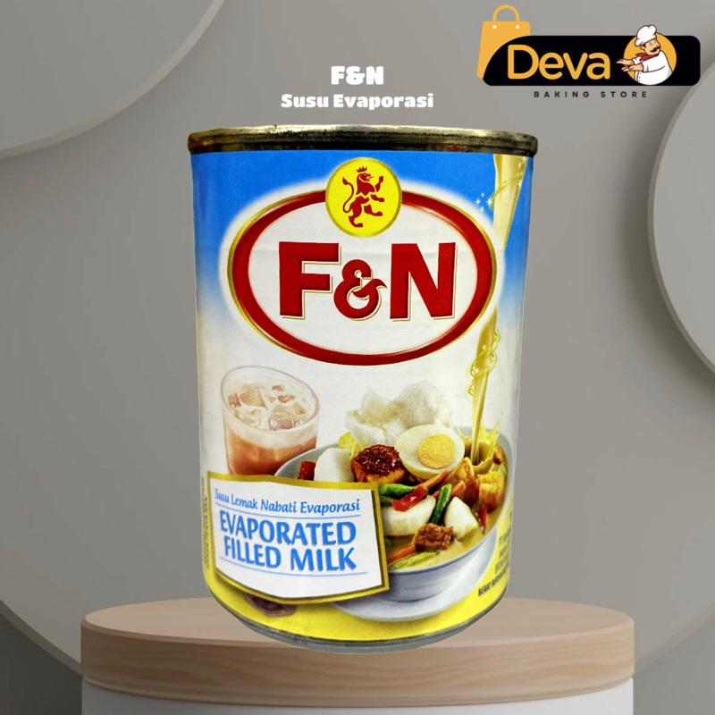 Jual F&N Evaporated - Fn Susu Evaporasi 380gr | Shopee Indonesia