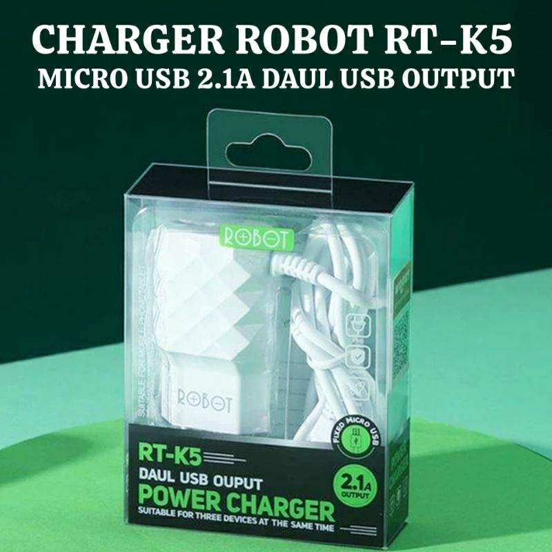 Jual Cas Robot RT-K5 Original Murah Cas Charger Robot RTK5 3 Output ...