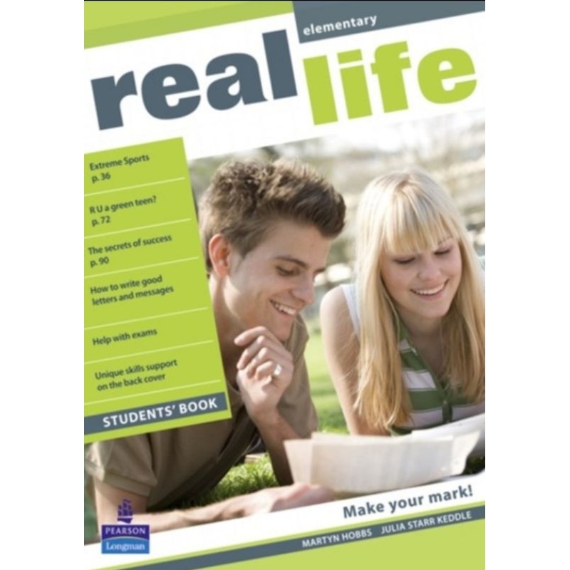 Jual REAL LIFE Pearson STUDENT BOOK level Elementary, Intermediate ...