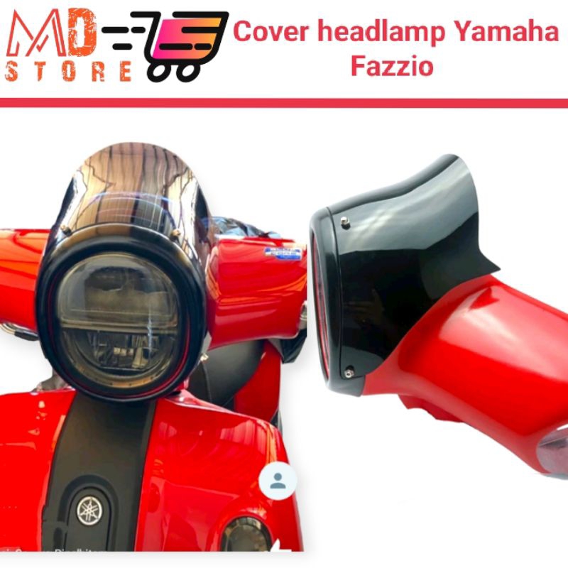 Jual visor fazzio, cover headlamp fazzio, windshield fazzio | Shopee ...