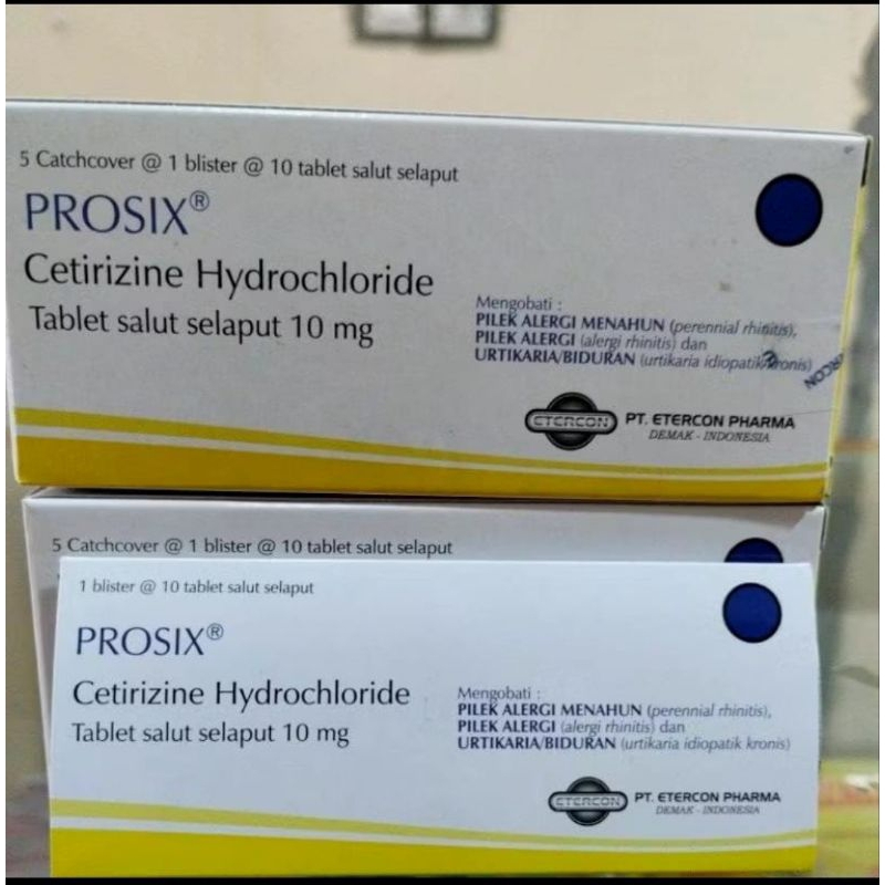 Jual Prosix 1 strip isi 10 tab ( obat alergi, obat pilek alergi ...