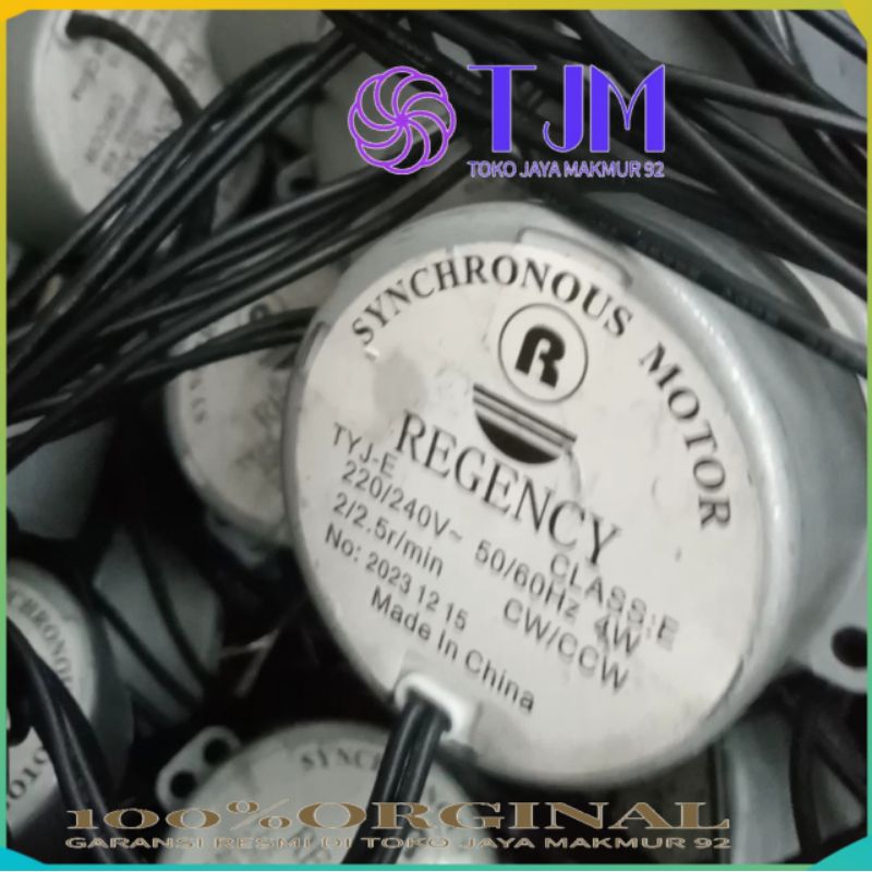 Jual Original) Synchronous Motor Rotary Kipas Angin Regency Spare Part ...