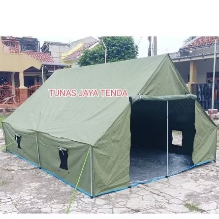 Jual TENDA PRAMUKA REGU 4x3x2 KOMANDO BARAK DINIR STANDAR TNI KAPASITAS ...