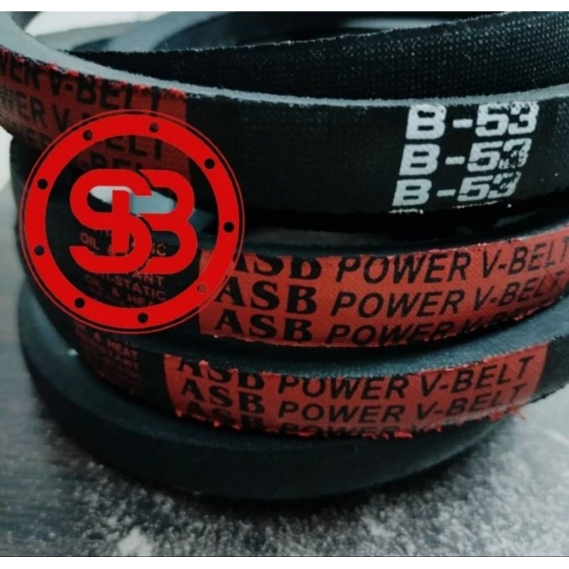 Jual VAN BELT V BELT FAN BEL TALIKIPAS B53 B 53 MERK ASB ASLI ORIGINAL ...