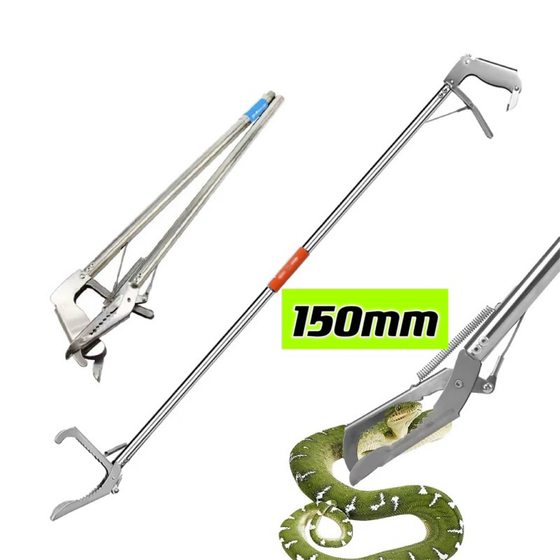 Jual Alat Penjepit Ular Berdamping 150 cm Tongkat Penangkap Ular ...