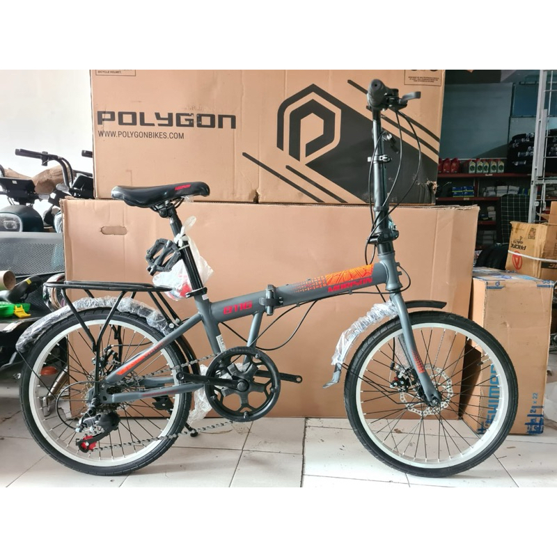 Jual SEPEDA LIPAT SELI FOLDING BIKE 16" / 20" MORISON Ma-8116 / 8117 ...