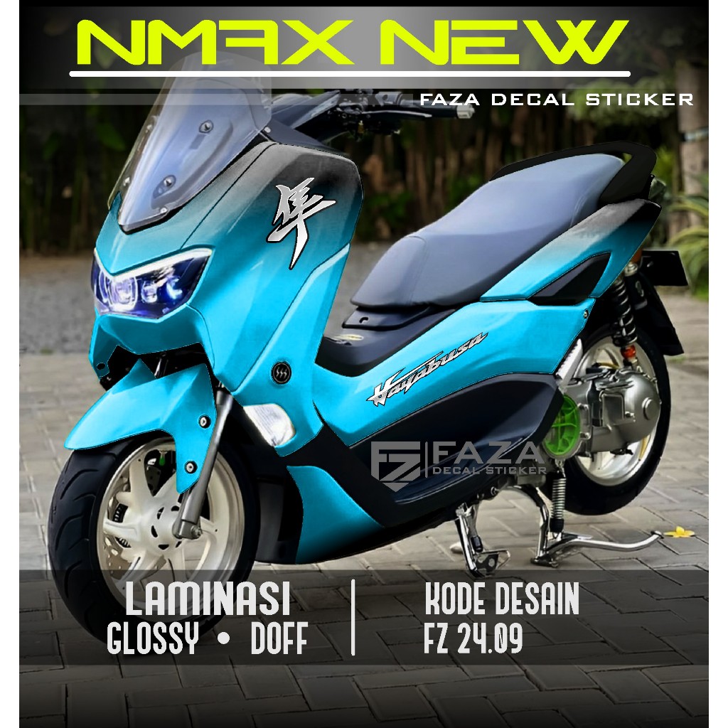 Jual (COD) Decal Stiker Nmax New 2022 2023 Full Body Gradasi Hayabusa ...