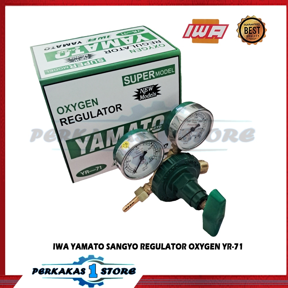 Jual REGULATOR OKSIGEN YAMOTO IWA TOOLS - OXYGEN GAS WELDING REGULATOR | Shopee Indonesia