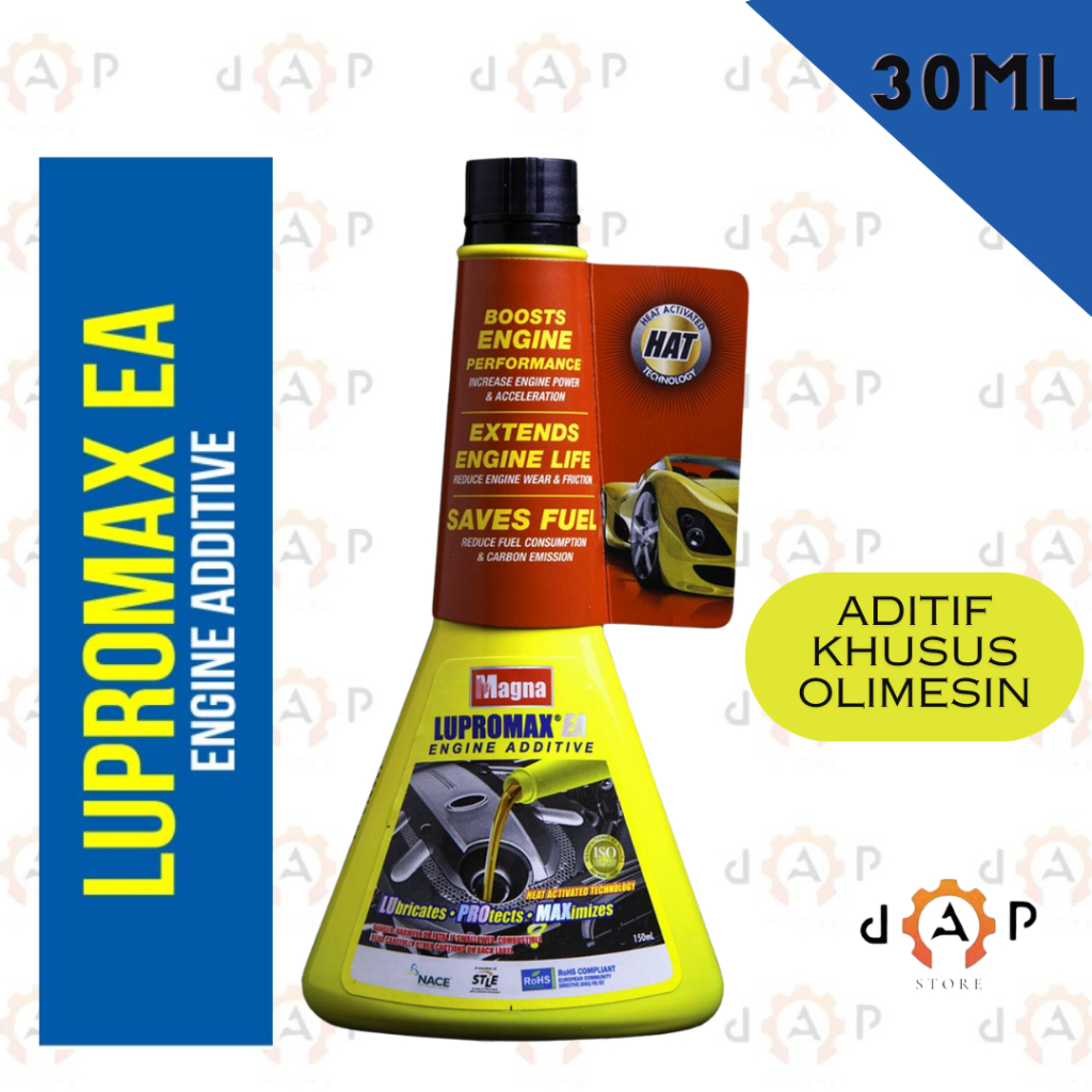 Jual CAMPURAN OLI MESIN LUPROMAX EA ENGINE ADDITIVE OIL 150 ML MOBIL ...