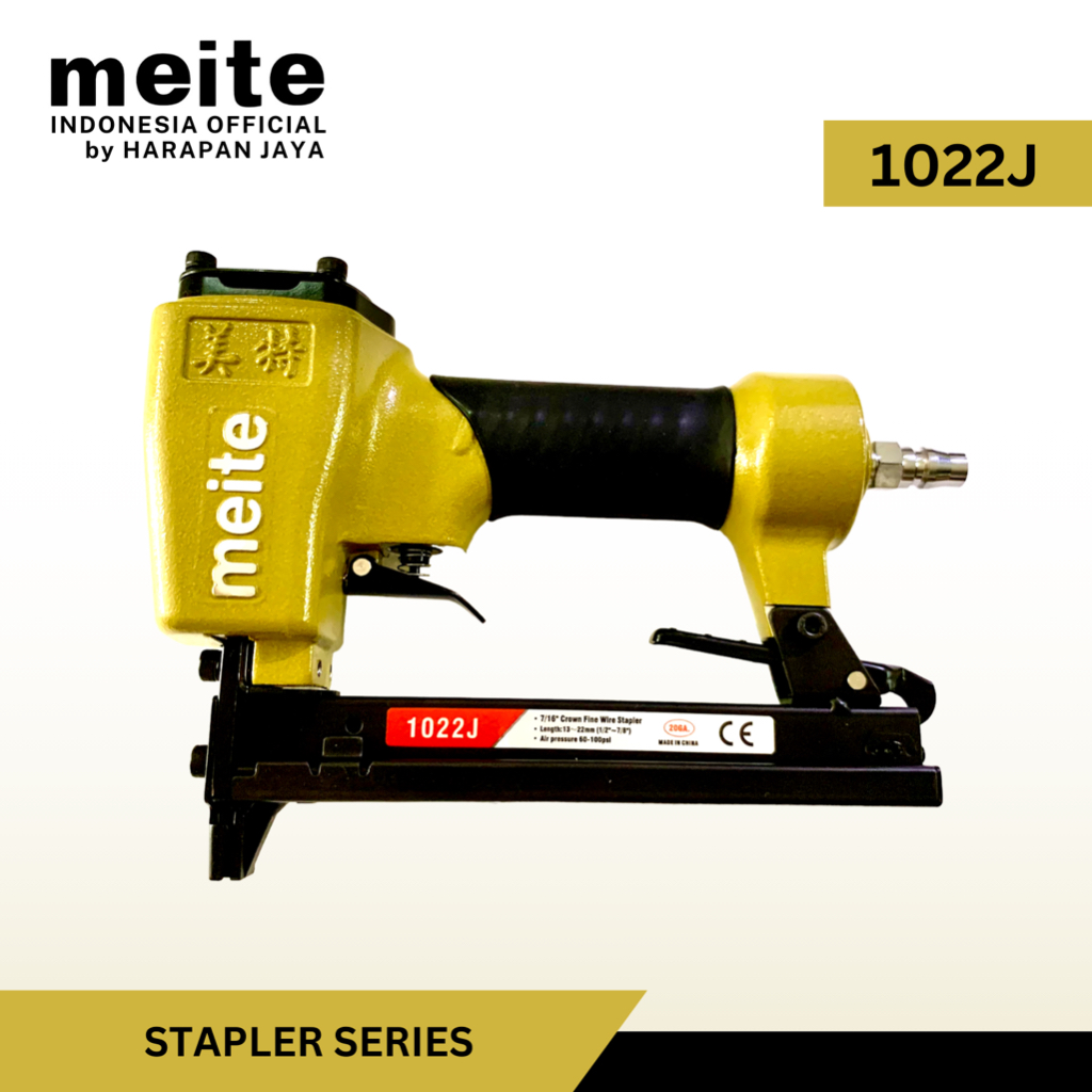 Jual Meite 1022J Air Stapler Gun Alat Paku Tembak Staples U Nailer ...