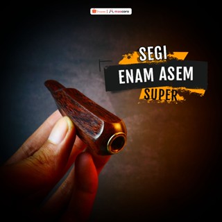 Jual once cangklong pipa kayu galih asem bentuk uniq segi enam gading ...