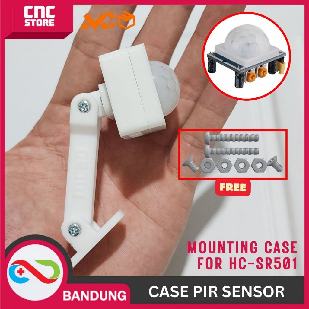 Jual Case Sensor PIR HC-SR501 Box Sensor Gerak Housing PIR Sensor ...