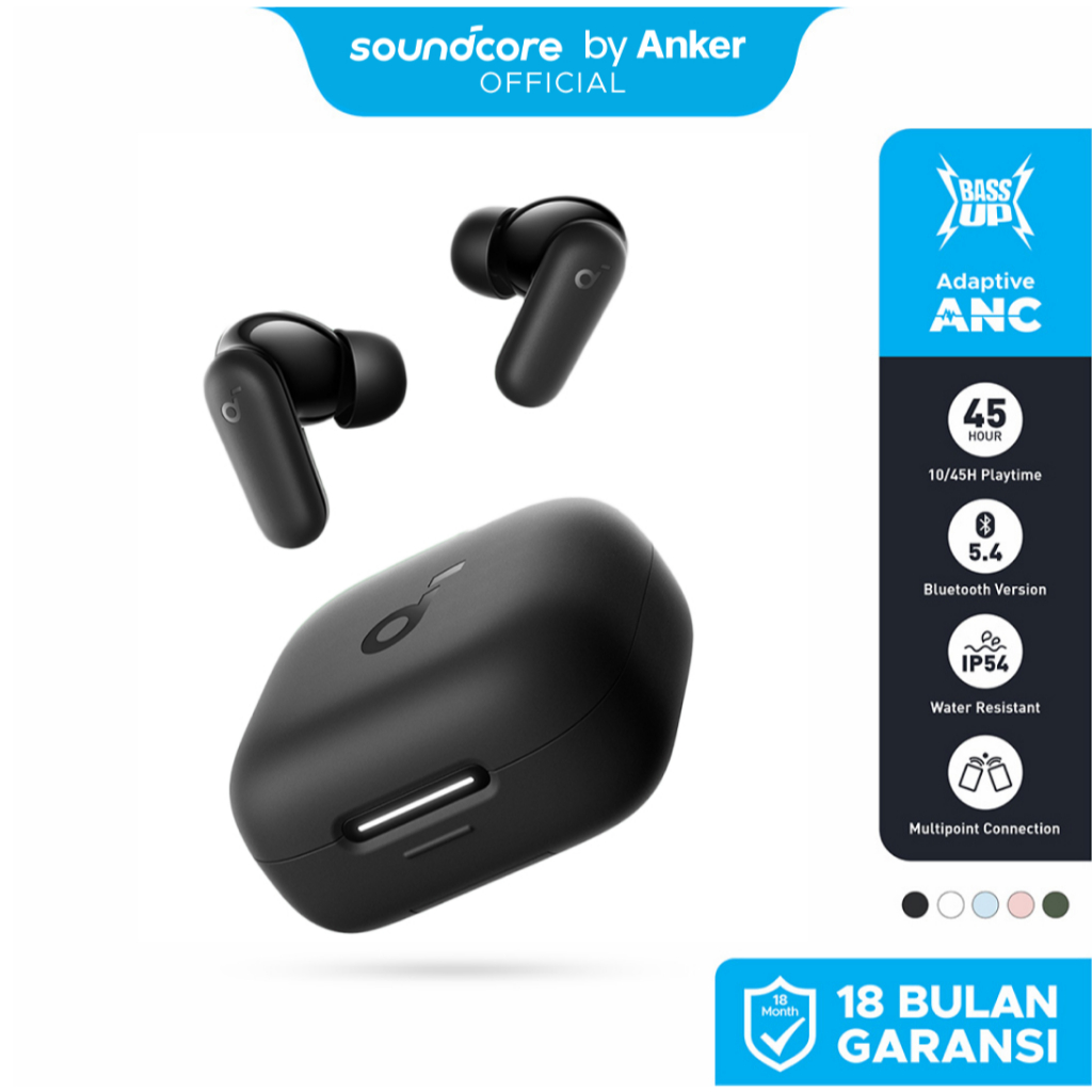 Jual (NEW LAUNCH) Soundcore Anker R50i NC Earbuds Adaptive Noise ...